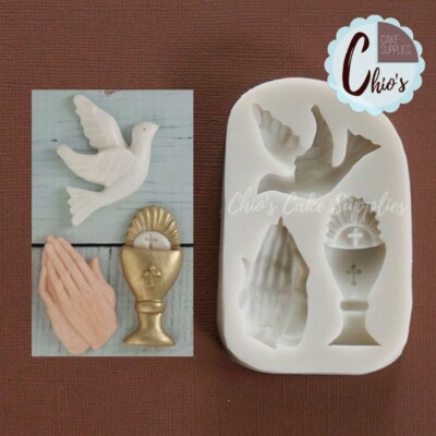 Communion Themed Silicone Mold. Chalice and Host Silicone Mold | eBay