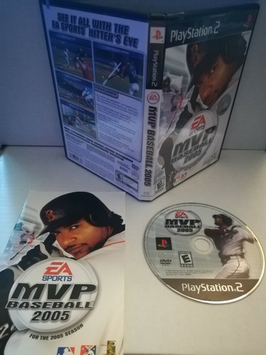 MVP Baseball 2005 EA Sports MLB PS2 w/case and manual, Playstation 2 ...