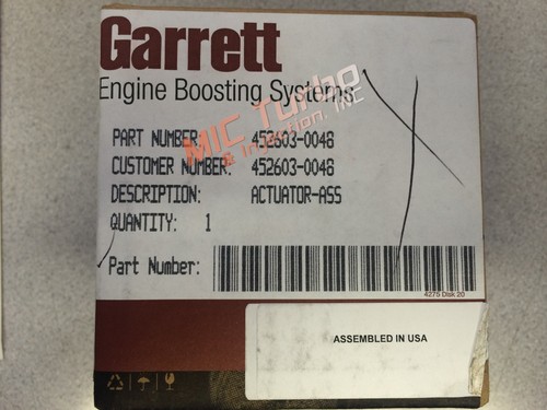 OEM Original Garrett Actuator Wastegate for CAT C13 C15 Turbo ...