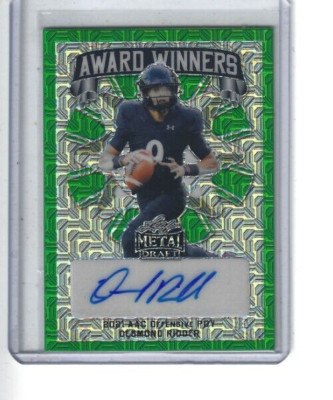 2021 Leaf Metal Draft, Award Winners, Desmond Ridder Autograph Card ...