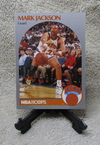 MARK JACKSON 1990 NBA Hoops Basketball Card #205 With Menendez Brothers ...