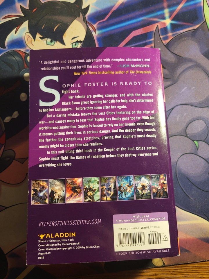 Keeper of the Lost Cities Ser.: Everblaze by Shannon Messenger (2015 ...