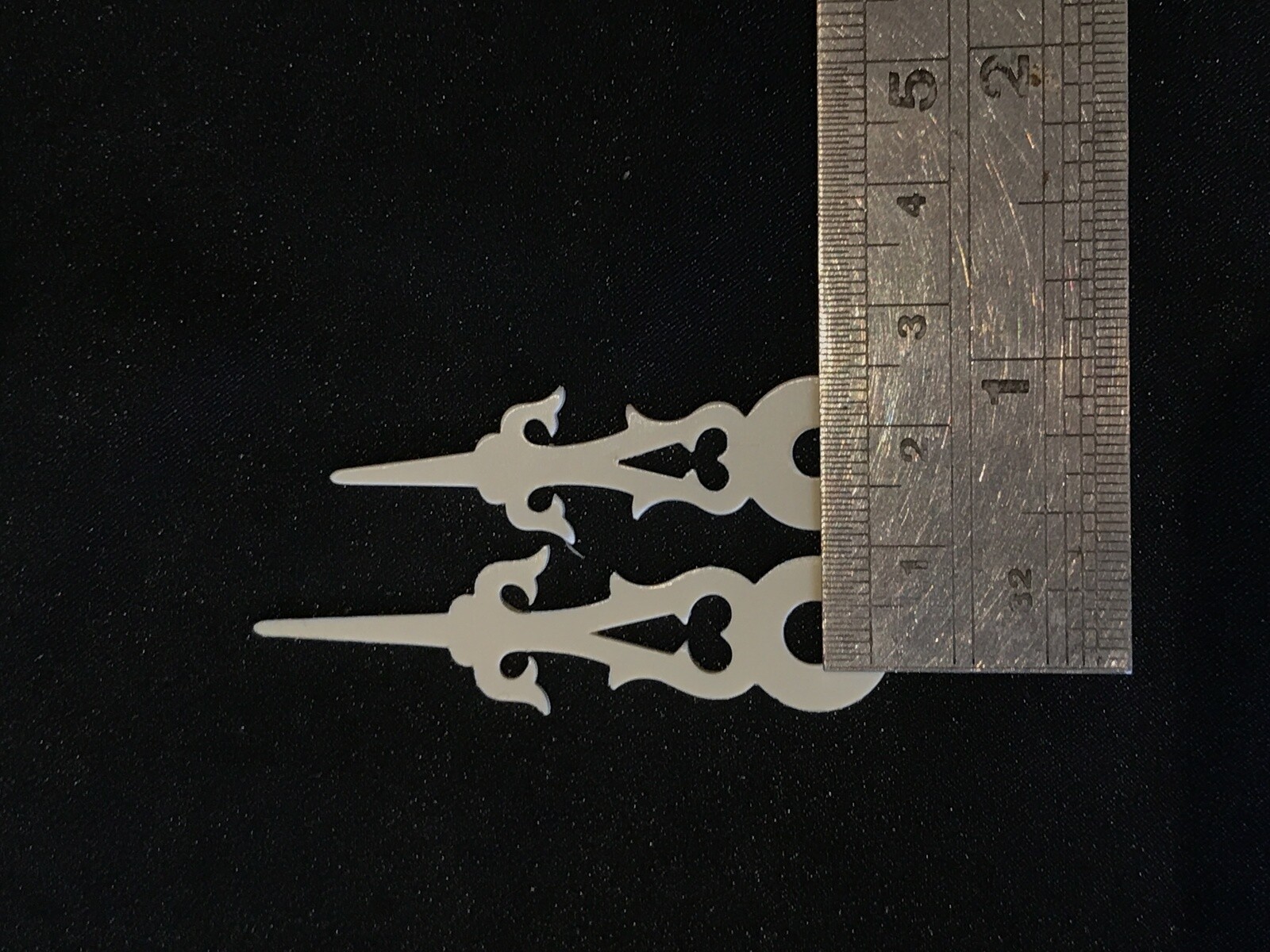 Cream Cuckoo Clock Plastic Hands 45mm / 40mm | eBay