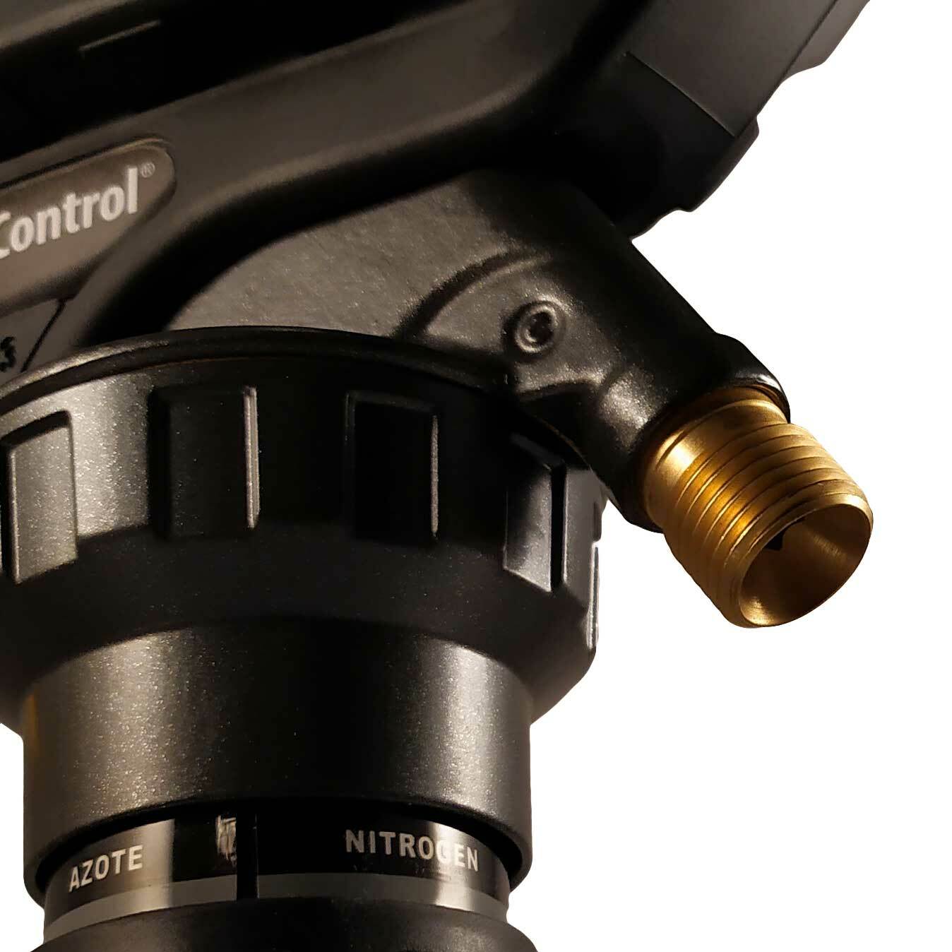 Mano détendeur gaz neutre Azote C 20 bars, capot de protection, test ...