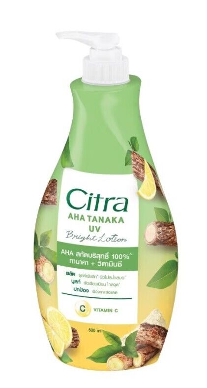 Citra AHA Tanaka UV Bright Body Lotion Vitamin C B Boost Citra AHA Tanaka UV Bright Body Lotion Vitamin C B Boost