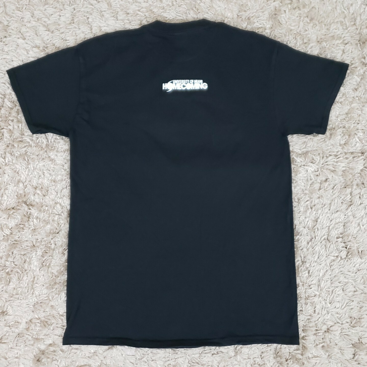 University Of Miami Canes Spirit Week Crew Neck Short… - Gem