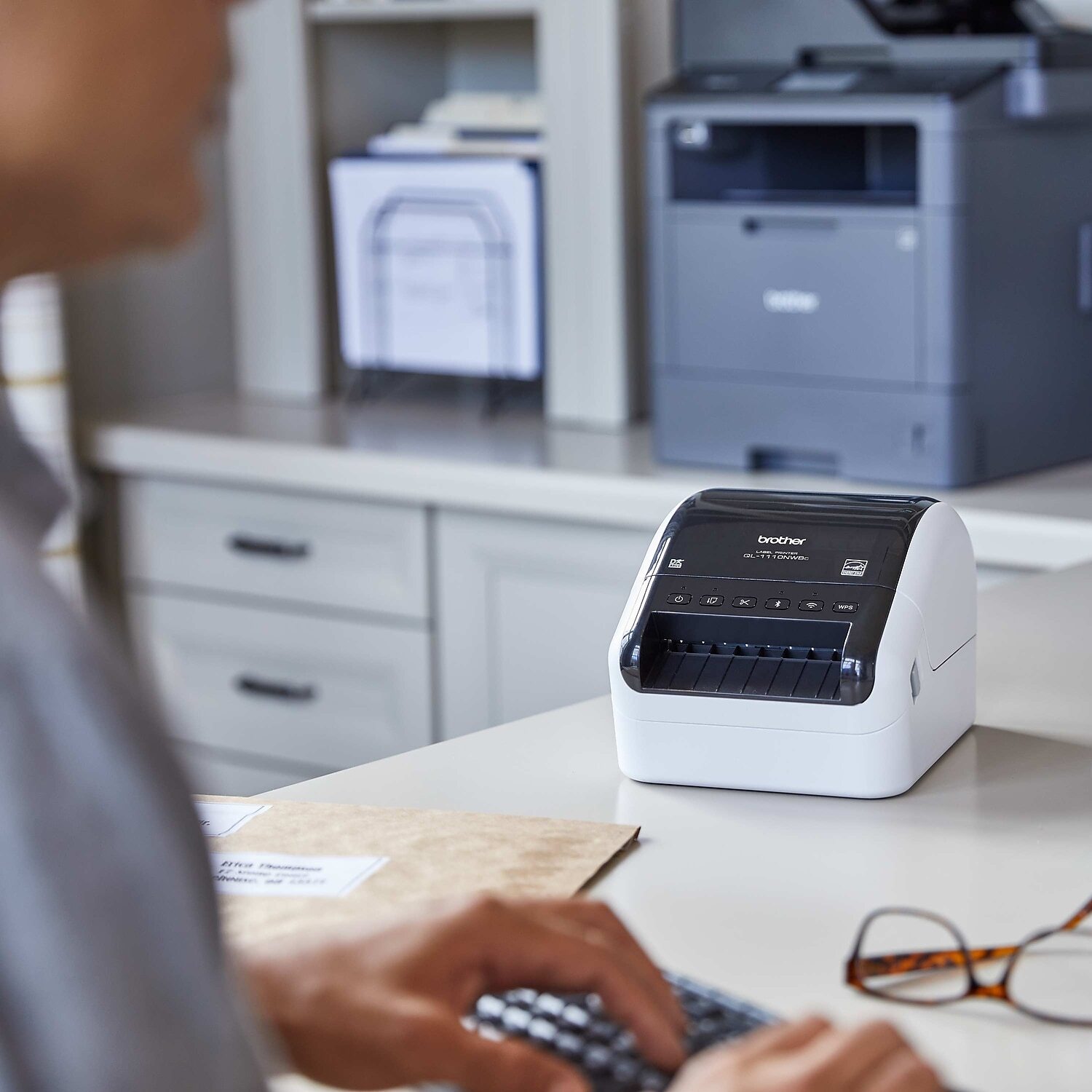 Brother QL-1110NWBc Label Printer Labeller Wireless/ for sale online | eBay