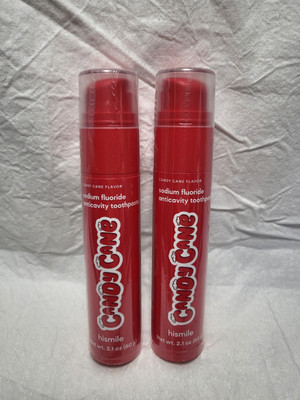 Hismile Candy Cane Toothpaste 2.1 Oz Lot Of 2 Sealed | eBay