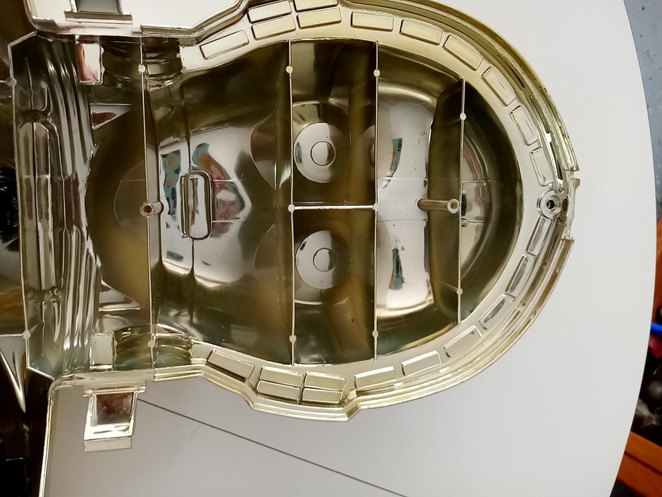 1983 Vintage Star Wars C-3PO Gold Action Figure Storage Case ROTJ ...