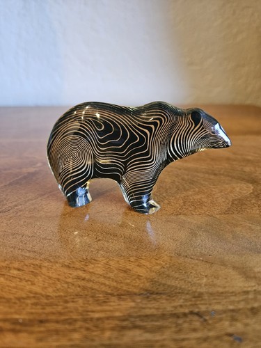 Vintage Small Abraham Palatnik Lucite Acrylic Bear | eBay