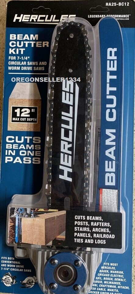 Cuts Up To 12'' Beam Cutter Circular Saw Blade Chain Attachment Metal ...