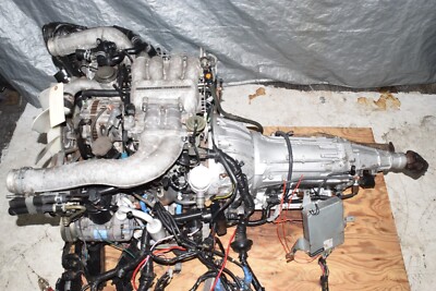 13B-RE JDM Mazda RX7 Cosmo Rotary Motor 13B-TT RX-7 Engine Wire Ecu ...