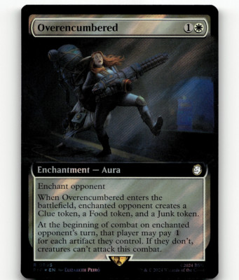 MTG Overencumbered (Extended Art) (Surge Foil) - Universes Beyond ...