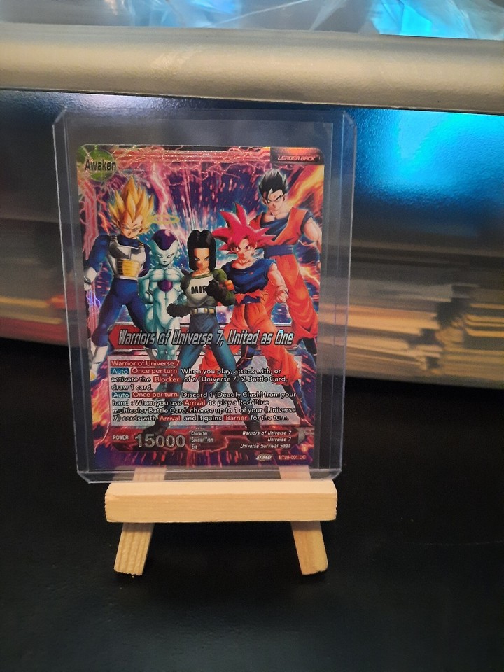 BT20-001 Android 17/ Warriors Of Universe 7 (Uncommon, Foil) Dragonball ...