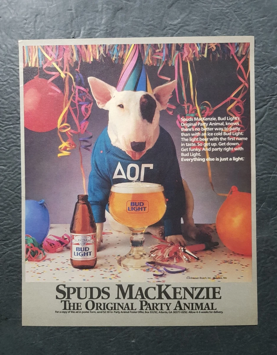 Spuds Mackenzie Ad