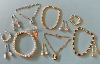 Vintage Doll Jewelry Lot Madame Alexander Cissy Ideal Miss Revlon Toni ...