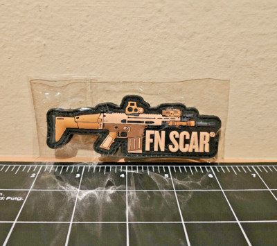 Shot Show 2025 Factory FN Scar Firearms Logo Morale Tactical Patch NIP ...