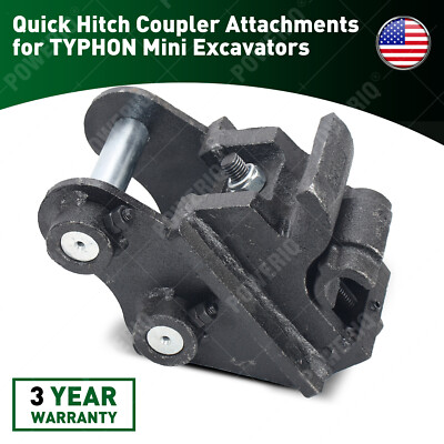 Quick Hitch Coupler Attachments For Mini Excavators Excavator ...