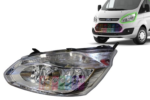 Front Headlight For Ford Transit Custom Headlamp N/S 2012 to 2018 ...