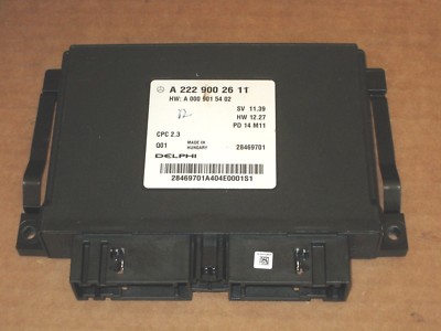 2015-2018 Mercedes Benz C63 CONTROL UNIT, PART# 2229002611, 0009015402 ...
