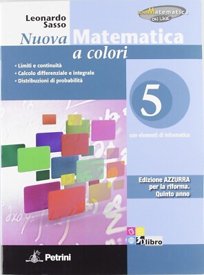 Libro Nuova Matematica a Colori vol. 5 - ISBN 9788849417180 ...