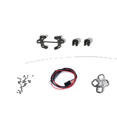 A-Pillar Spotlight Side Light Spotlight with Antenna Set for SCX24 ...