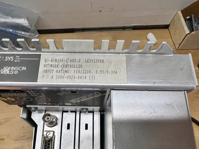 Johnson Controls Metasys Nu-ncm350-1 Ncm-350 Controller NUNCM3501 for ...