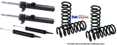 FOR BMW 1 Series E87 Front & Rear Shock Absorbers Shockers & Springs ...