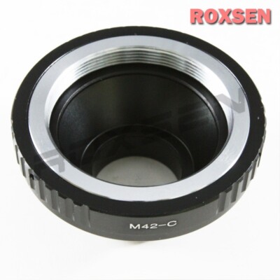 M42 screw mount 42mm 1.0 lens to C mount adapter 16mm film format 1 ...