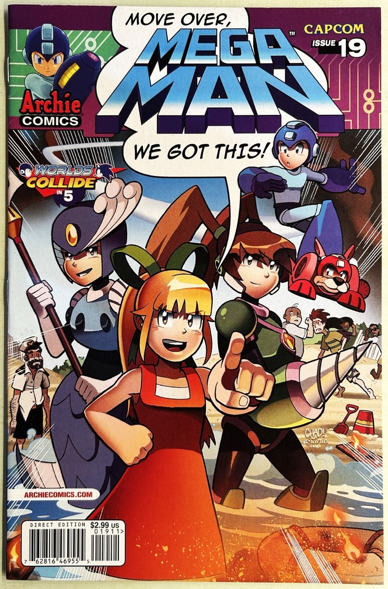 Mega Man Tribute Comic Mega Man 5: Rock Of Ages By Ian Flynn: