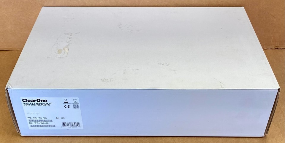 Clearone Max EX Expansion Kit Conference Phone 910-158-555 NEW Open Box ...
