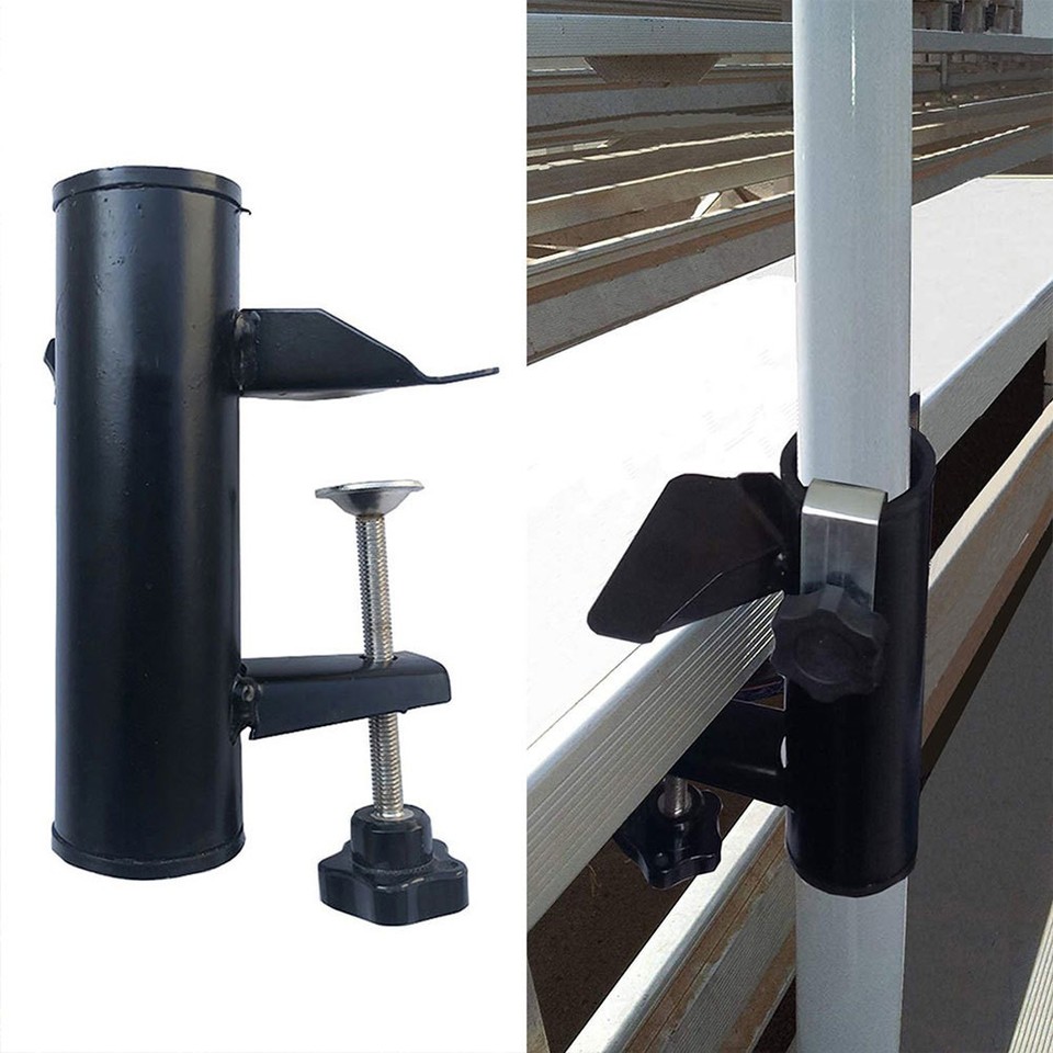 Heavy Duty Patio Umbrella Holder Parasol Decking Holding Bracket Clamp ...