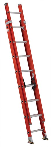FE3216 Foot Extension Ladder, 16 ft, Orange | eBay