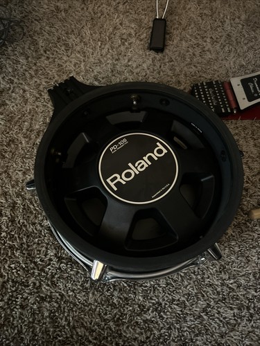 Roland PD-105 BK 10" Mesh Head V Drum PD105 VDrum 100 | eBay
