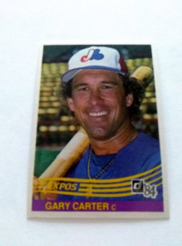 1984 Donruss Baseball Gary Carter #55 HOF Set Break | eBay