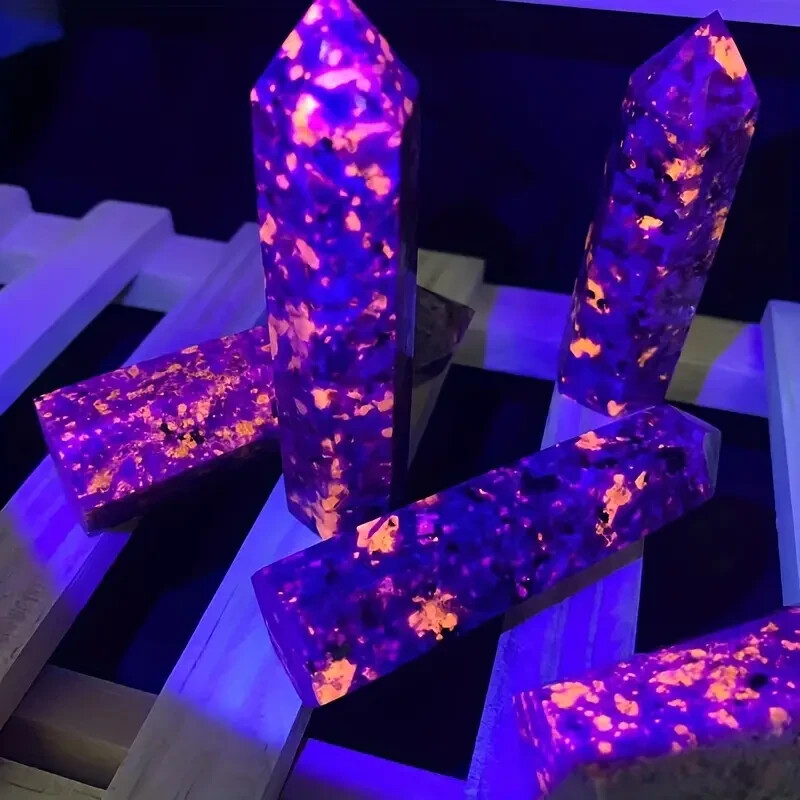 1 pc Natural Yoderite Flame Column Rainbow Tower 3.94-4.33 inch | eBay