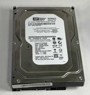 WD3200AAJS WESTERN DIGITAL 320GB 7200RPM HARD DRIVE - TESTED WORKING ...