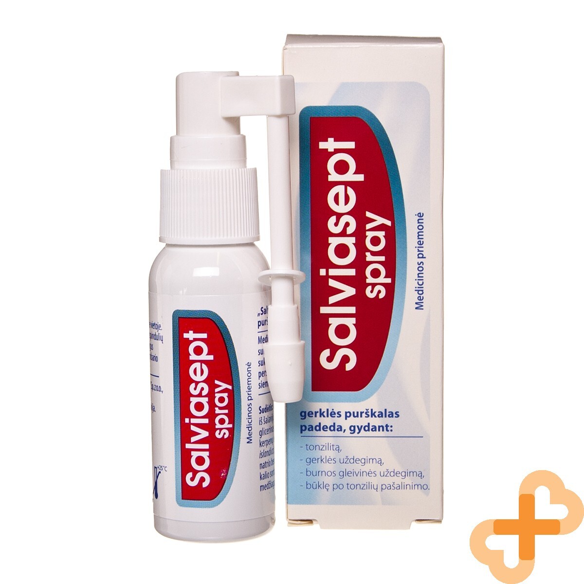 SALVIASEPT Throat Spray 20 ml Treats Tonsillitis Throat Inflammation | eBay