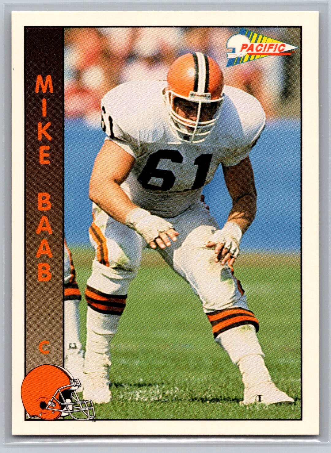 1992 Pacific Football #57 Mike Baab Cleveland Browns | eBay