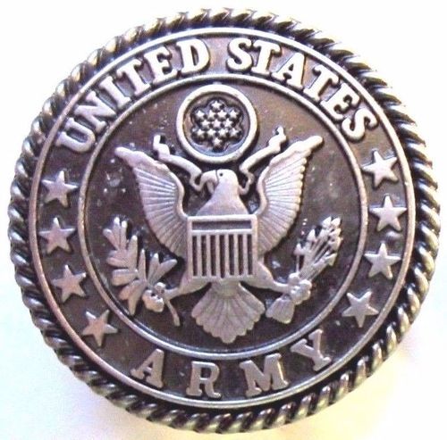 Military United States Army 1 inch Concho Medallions Set of 2 Snap | eBay