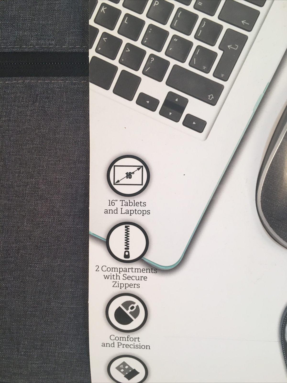 Case Logic Wireless Mouse & 16" Sleeve Bundle Gray (CL-CB-SV-100-64 ...