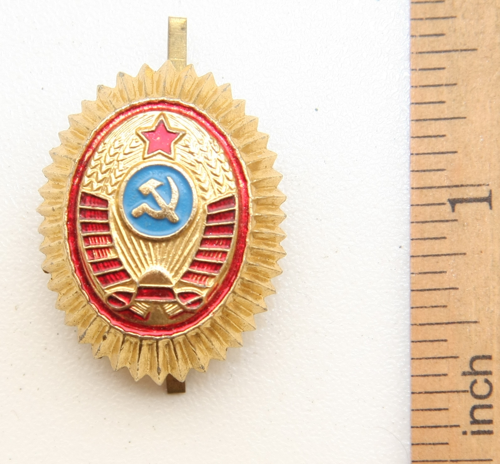 Soviet Union USSR Russian Police Militsiya Hat Cap Badge Cockade | eBay