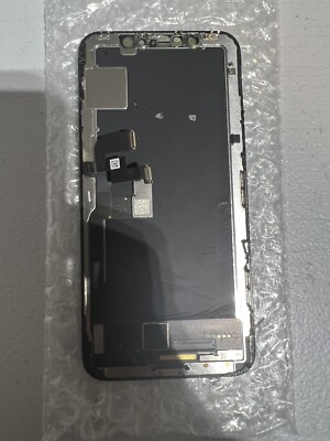 OEM Original iPhone X Good LCD Cracked Glass Screen Display READ | eBay
