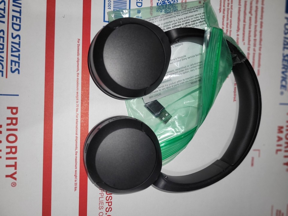 Sony Bluetooth Headphone Model YY2958 Noise Canceling Headset Matte ...
