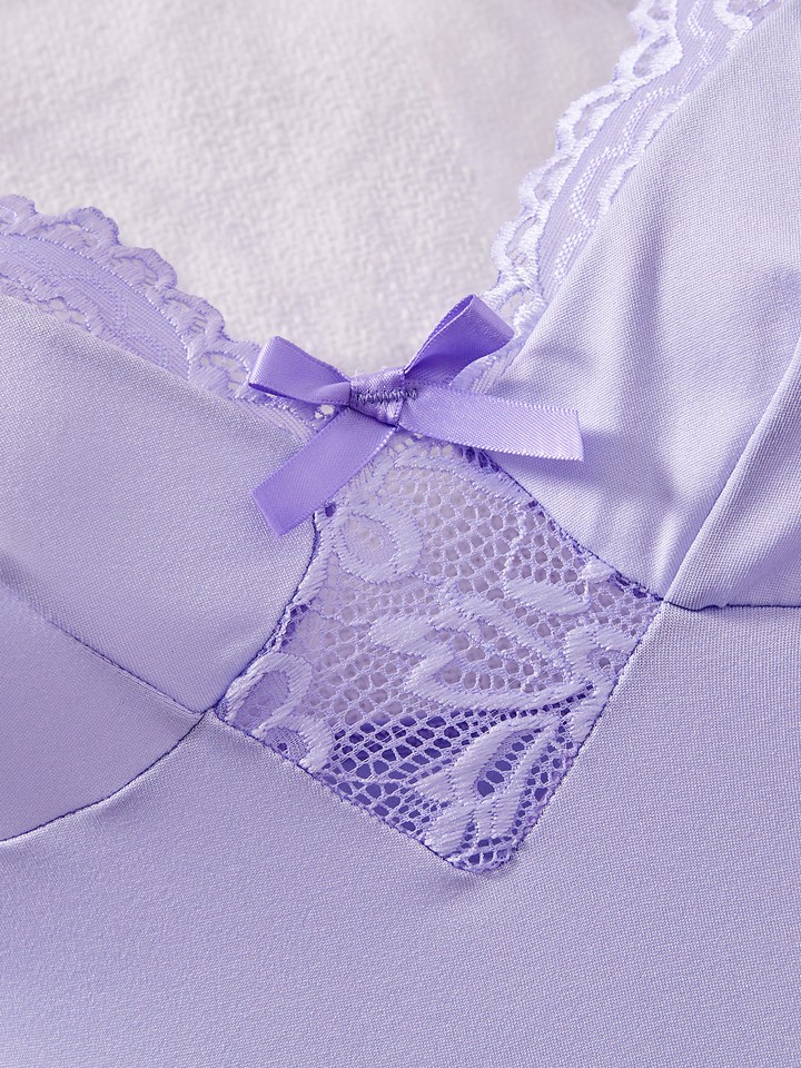 Sexy Womens Lingerie Lace Chemise Nightgown Sleepwear Babydoll Teddy ...