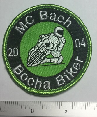 MC Bach Bocha Biker Patch, German Motorcycle Club Dieterskirchen-Bach ...