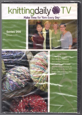 NEW Knitting Daily TV, Series 200 ~ Interweave DVD | eBay