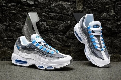 A-i-r Max 95 OG Neon Retro White/Blue Men's Size US 7-11 | eBay