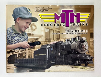 MTH Electric Trains 2001 Vol 1 RailKing Premier O Gauge Model Trains ...
