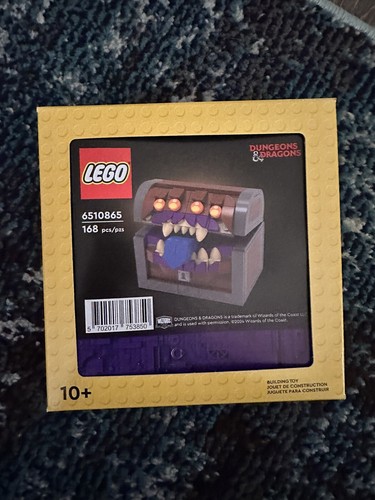 Lego Dungeons & Dragons GWP 6510865 Mimic Chest Dice Box Sealed NIB | eBay
